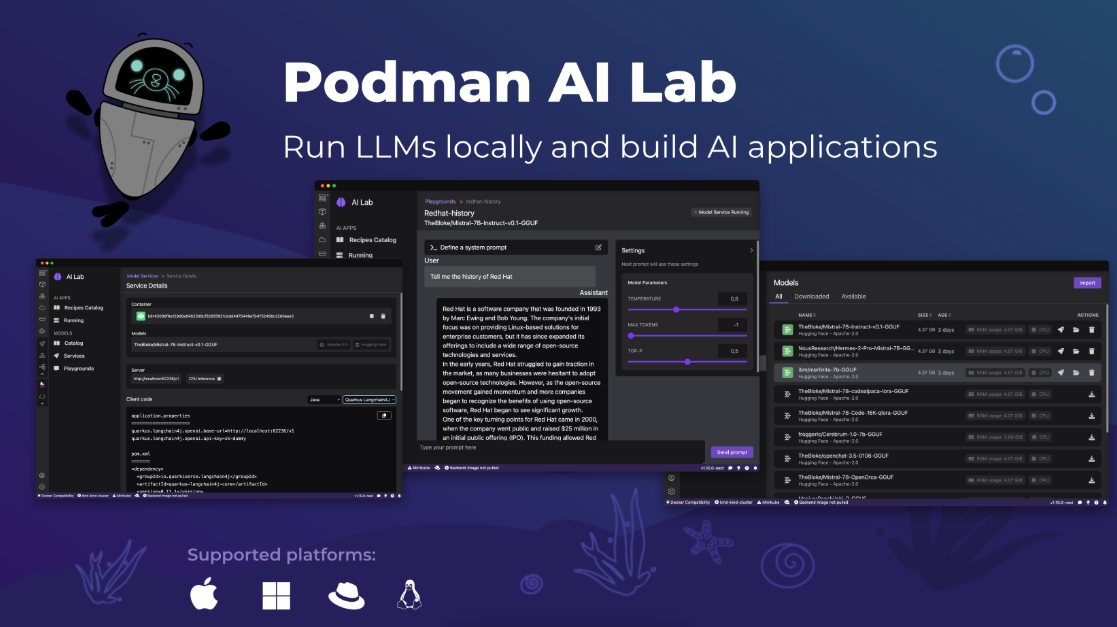 Red Hat Announces Podman AI Lab
